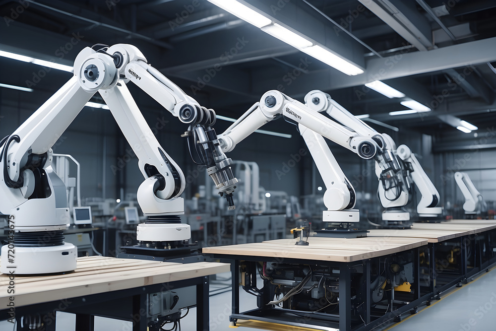 Minimal Smart industry robot arms for digital factory production ...
