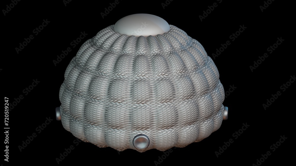 Inflatable space habitats. Inflatable space station. Inflatable habitat ...