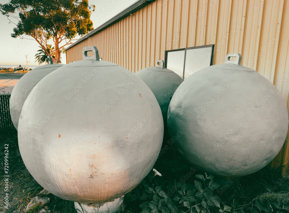 a mooring buoys floating devices float secure boats anchor boatyard ...