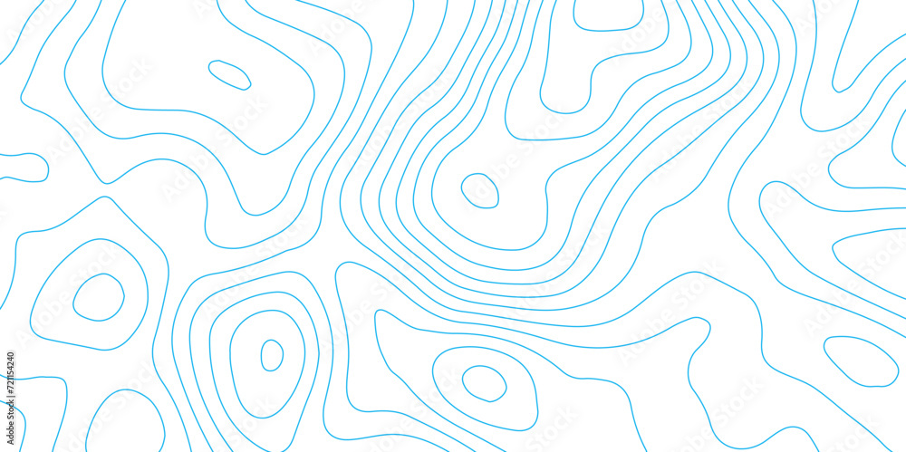 Abstract background with topographic contours map with blue color ...