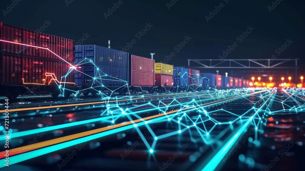Stock-Illustration „Global business connection technology interface ...