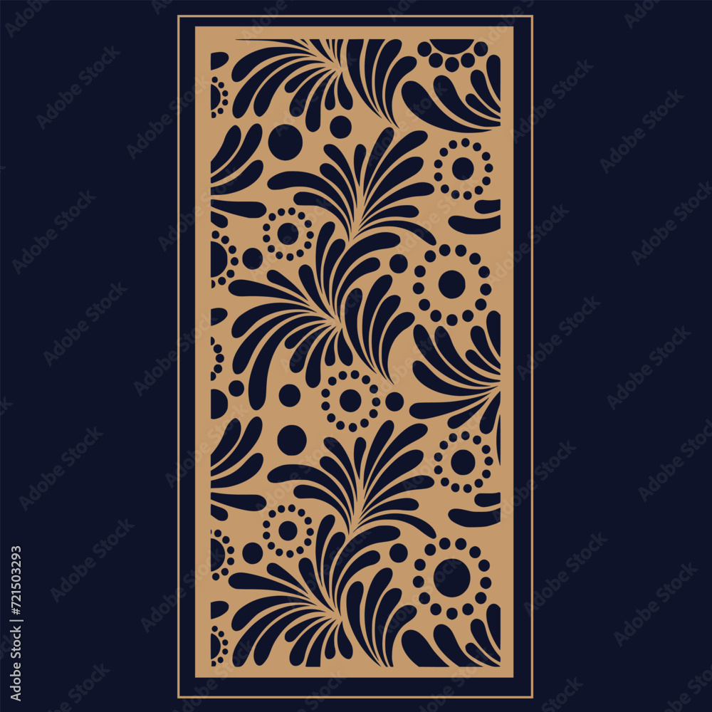 Vector set jali design for jali laser cnc graphic Stock Vector | Adobe ...