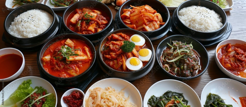 Delicious Korean Traditional Food: A Mouthwatering Feast of Kimchi ...
