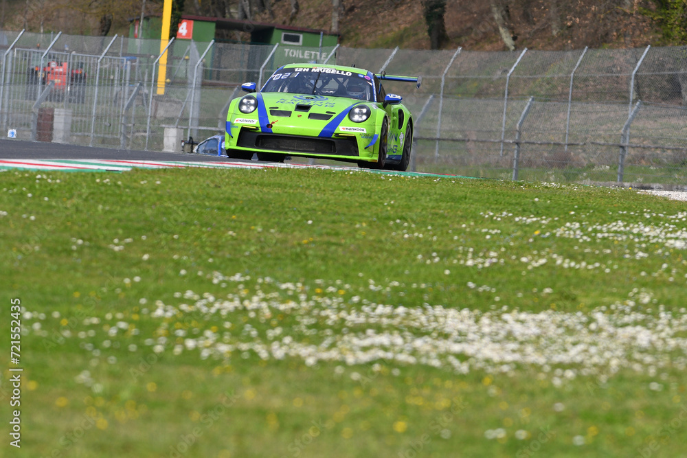 Scarperia, 23 March 2023: Porsche 911 GT3 Cup 992 of Team RPM Racing ...