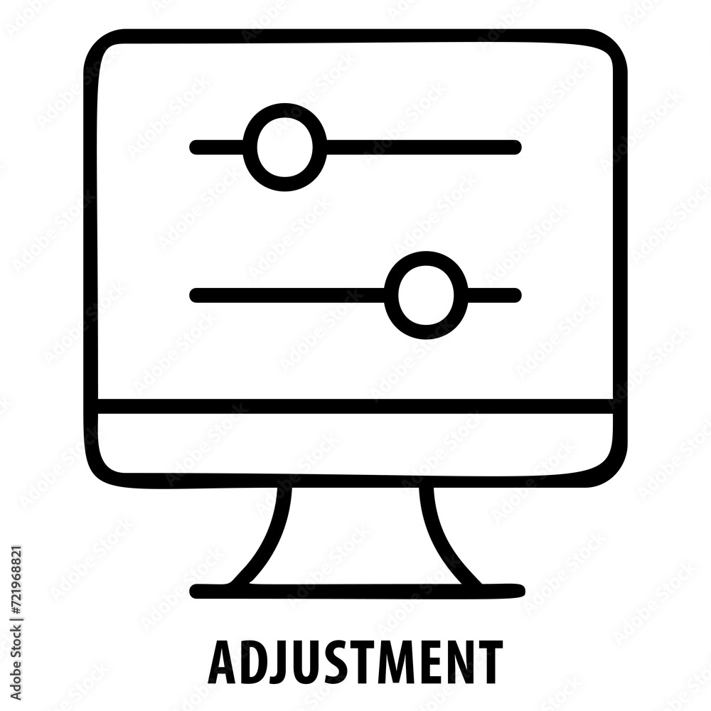 Adjustment icon, PNG, modify, change, adaptation, alter, regulate ...