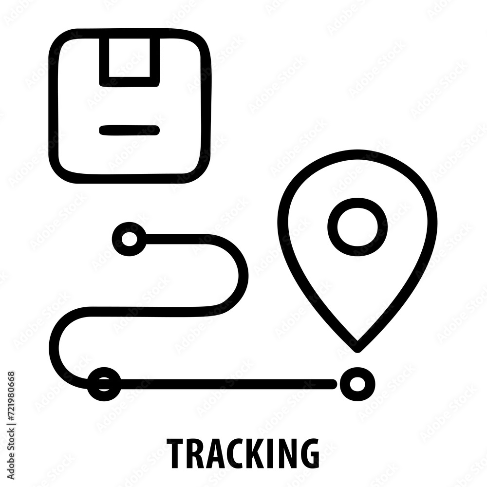 Tracking, trace, track and field, monitoring, Tracking icon, follow ...