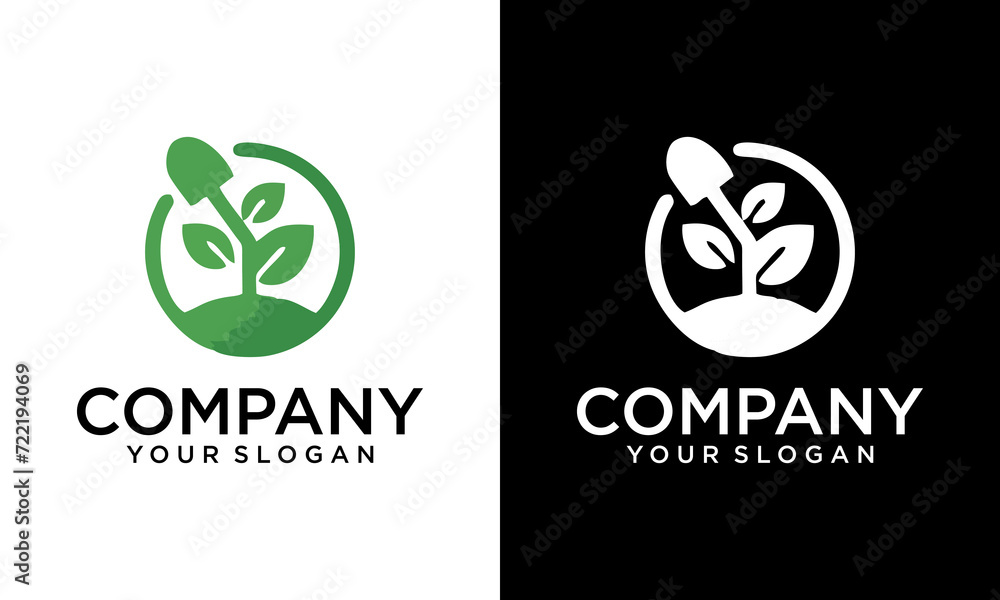 Root Leaf Family Tree of Life Oak Banyan Maple Stamp Seal Emblem Label ...