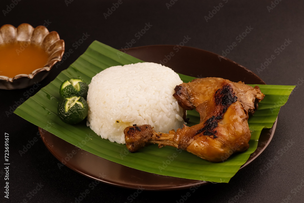 Chicken Inasal is a Filipino Style BBQ Chicken from the Western Visayas ...