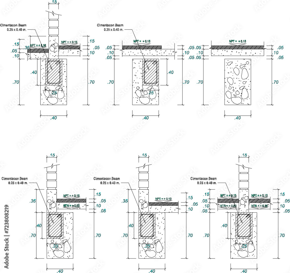 Sketch vector illustration of detailed technical drawing design for ...