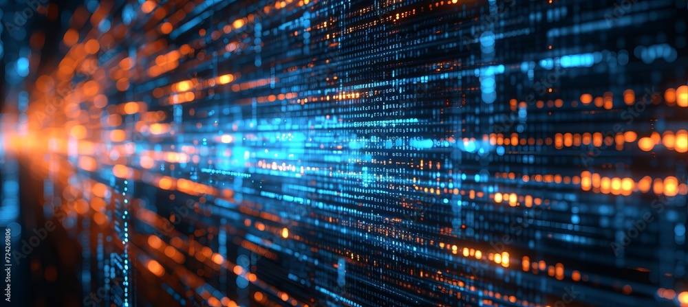 Secure encryption coding data with dynamic and dramatic compositions for cybersecurity concepts ...