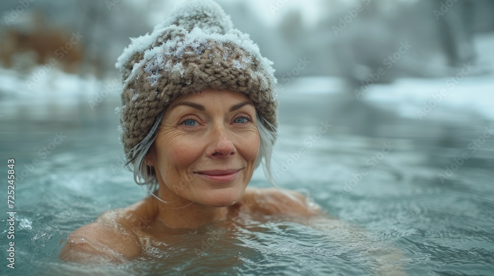 Concept of a cold water therapy. A Revolutionary Cold Plunge Ice Bath ...