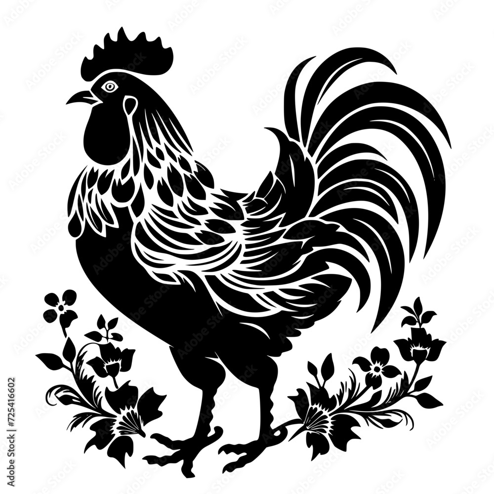 rooster png, rooster svg, rooster vector, rooster silhouette, eps, png ...