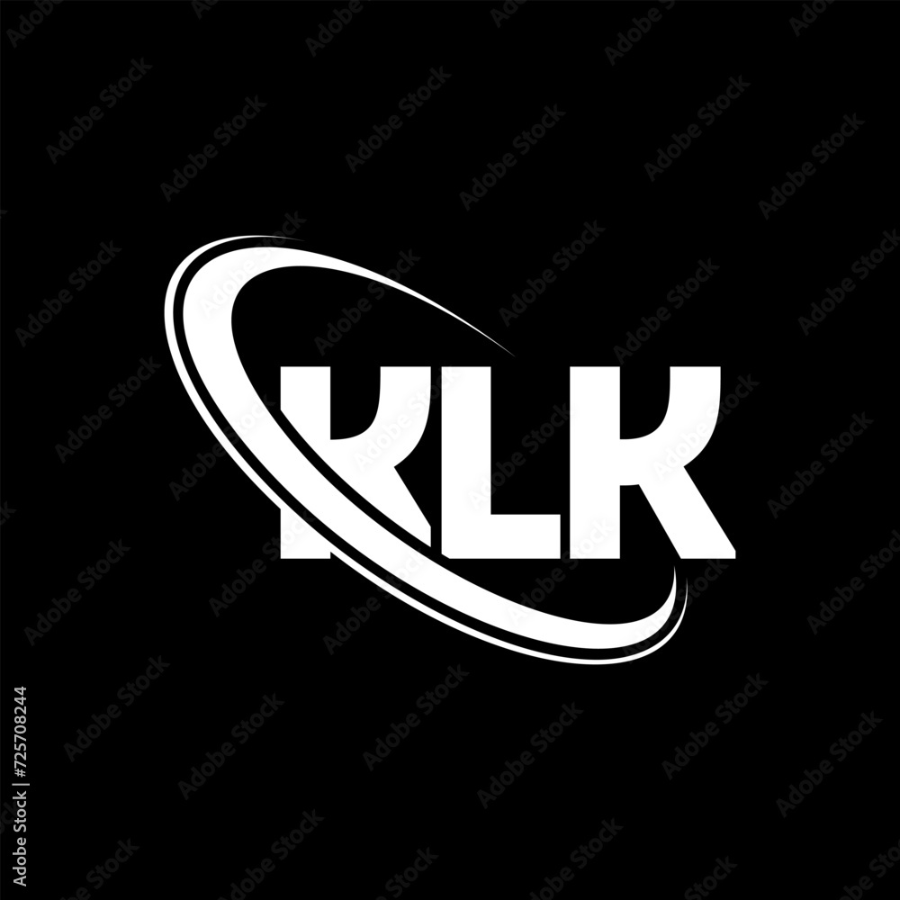 KLK logo. KLK letter. KLK letter logo design. Initials KLK logo linked ...
