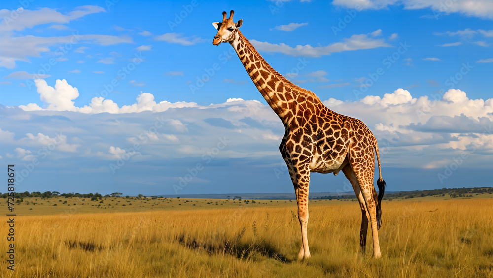 Herbivores such as giraffes face challenges from diminishing food ...