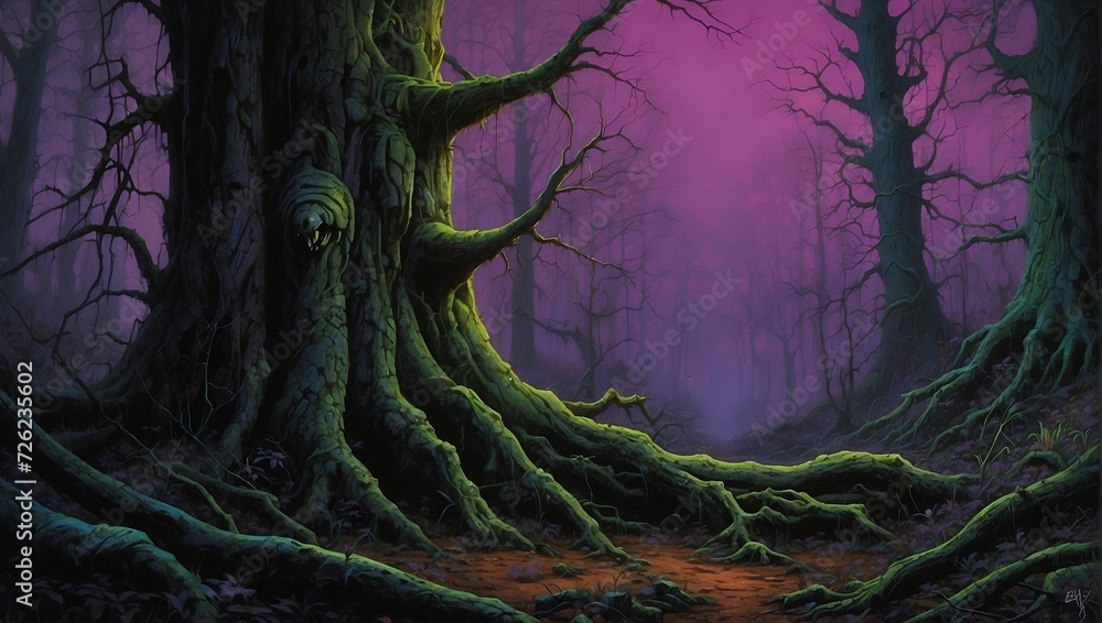 In a chillingly vivid description, a haunting scifi forest comes to ...