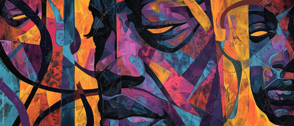 Ilustración de Stock Abstract backdrop representation of the Civil ...