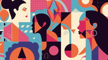 Female Figure Abstract Pattern Free Stock Photo - Public Domain Pictures