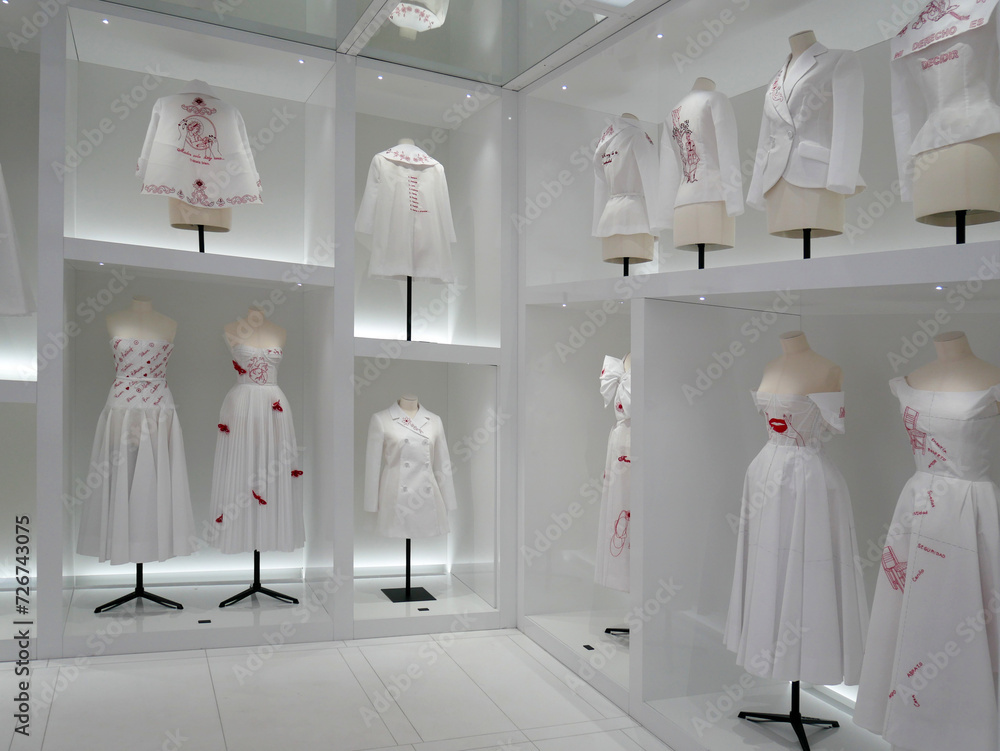 La Galerie Dior. before being made, the models are developed with a ...