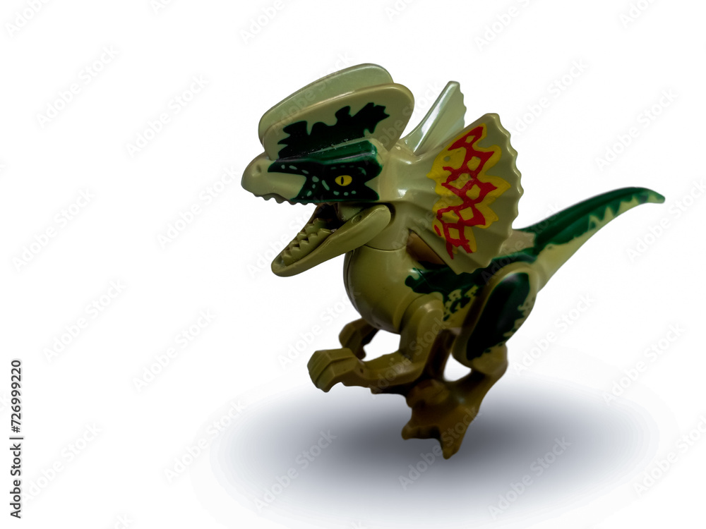 Suchomimus dinosaur and Dilophosaurus (Male) is a carnivore genus of ...