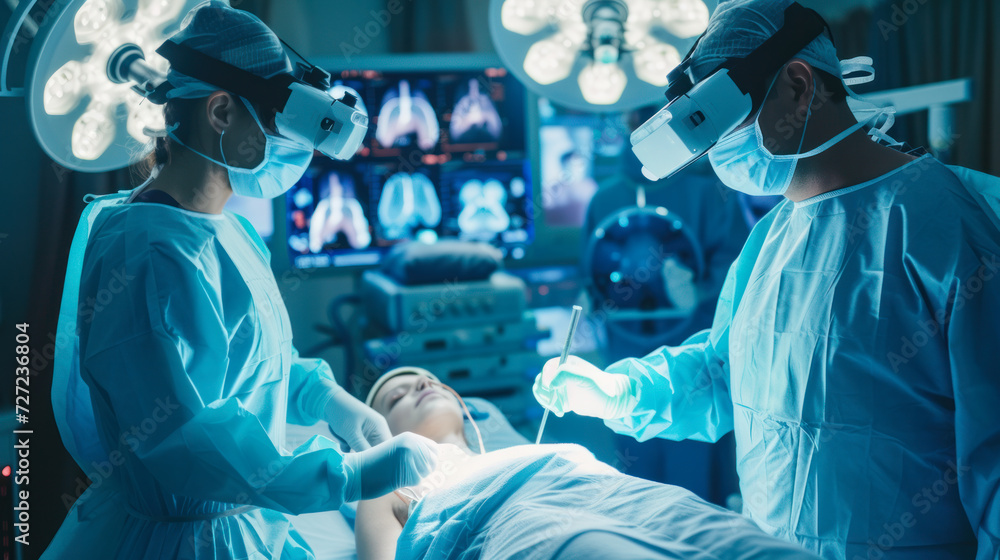 Surgeons use high-precision remote-controlled mini forceps to operate ...