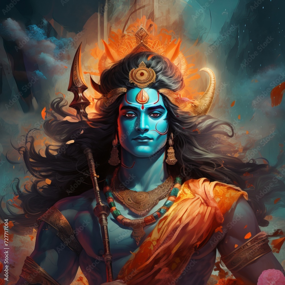 Sacred Depictions of Lord Rama: Symbolism and Devotion in Religious Art ...