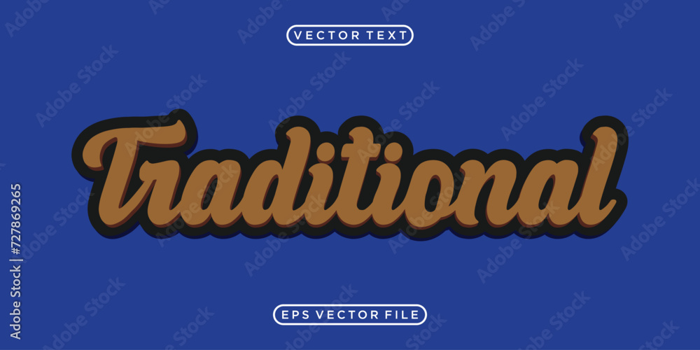 traditional letter text style design vector, traditional writing in ...