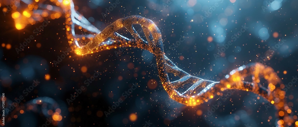 Illustration Stock a symmetrical background with intertwining double ...