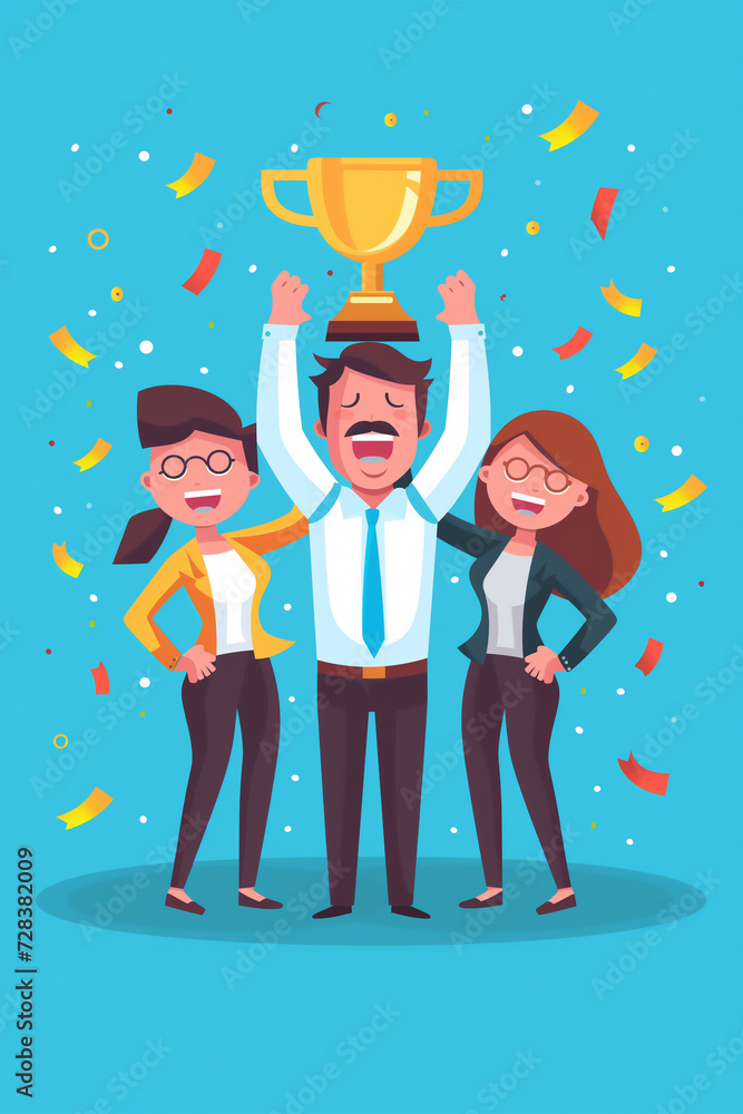Celebrated prize award winners revel in the triumph of their ...