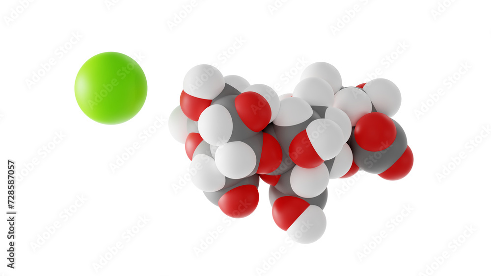 calcium alginate molecule, edible thickening agents e404, molecular ...
