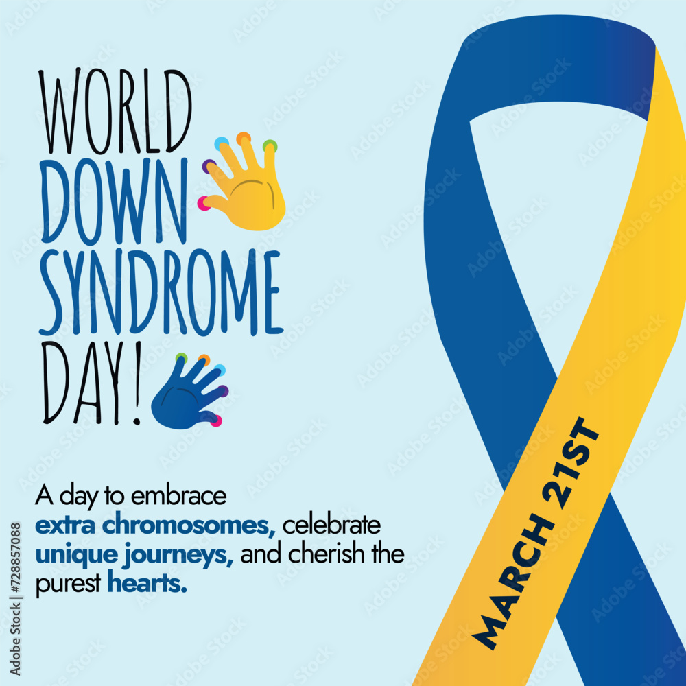 World down syndrome day. 21 march World down syndrome day celebration ...
