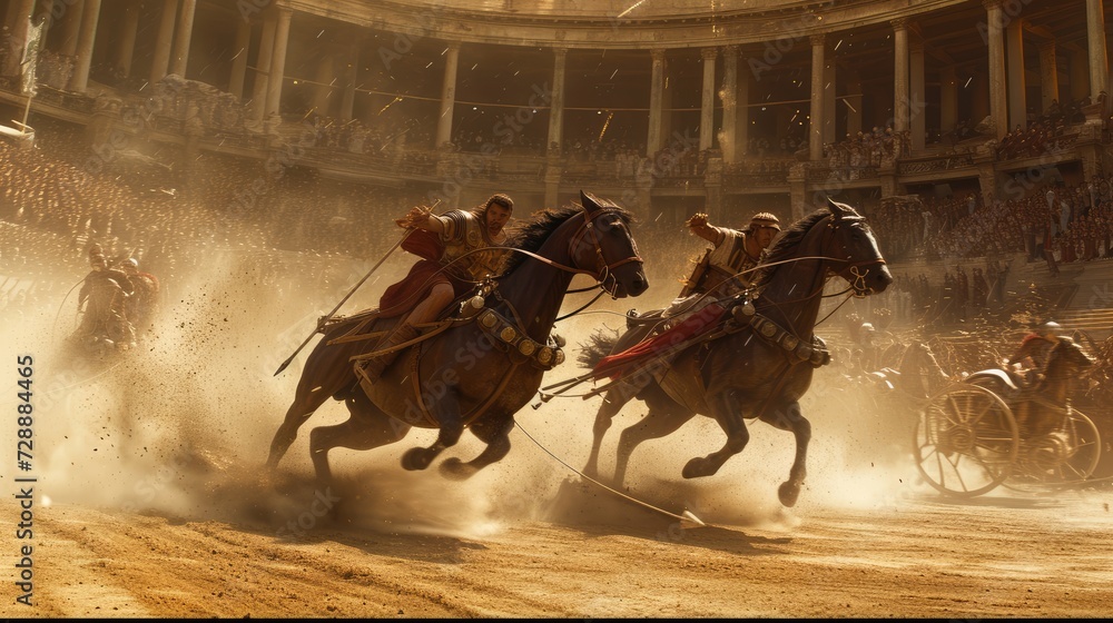 Ancient Racing Rivalry: A Glimpse into Roman Entertainment as Two ...