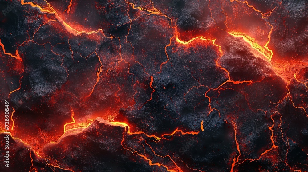 Lava texture fire background rock volcano magma molten hell hot flow ...
