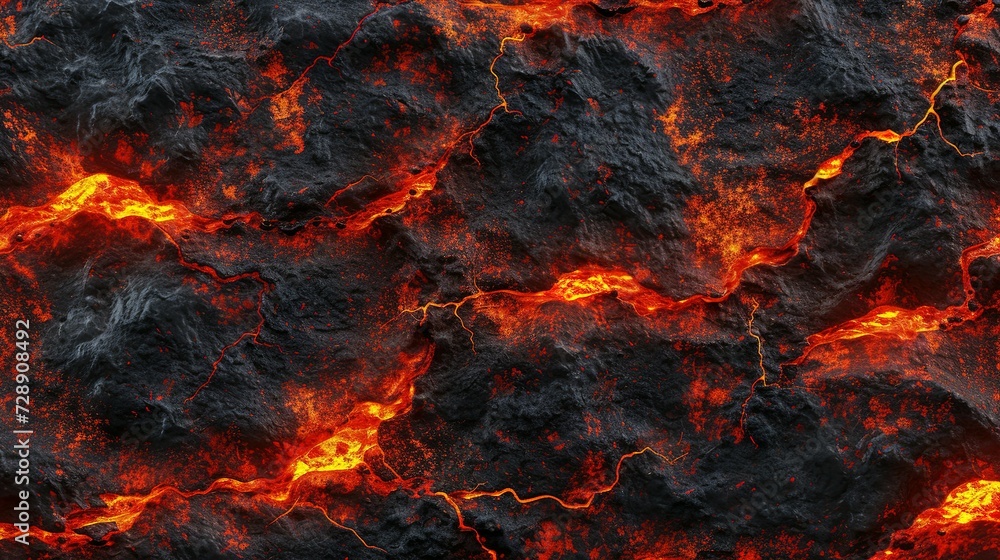 Lava texture fire background rock volcano magma molten hell hot flow ...