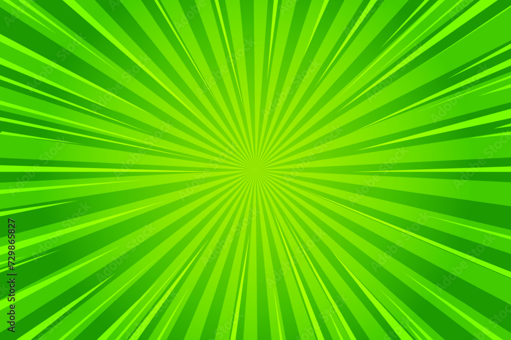 Starburst cartoon comic background. Pop art pattern with radial rays ...