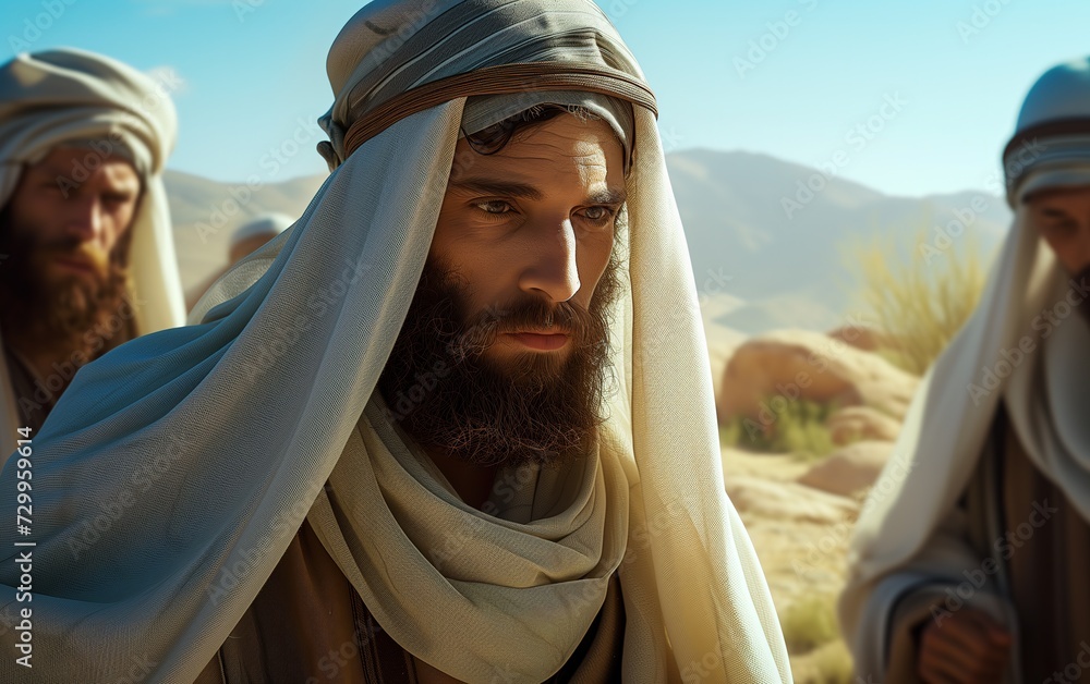 handsome Israel man in ancient time, idea for Christian and Catholic ...