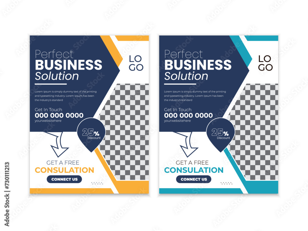 Corporate Poster Design Template- Poster Design For Promotion Stock ...