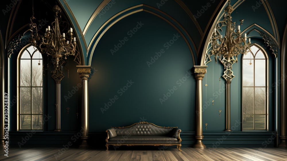 Islamic background with Islamic pattern on a mosque wall Stock ...