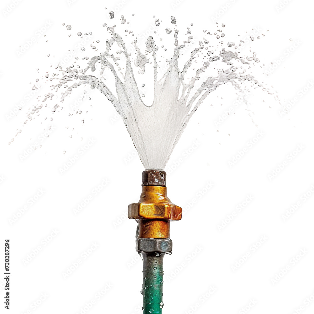Sprinkler, transparent background. Stock Photo | Adobe Stock