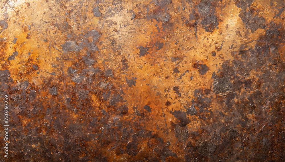 burnt metal texture with rust, grunge, and decay. Symbolizing ...