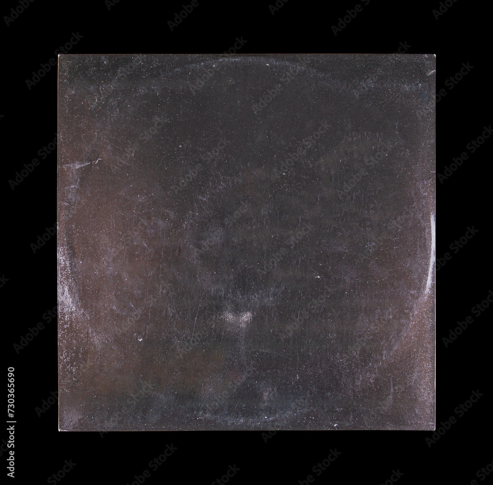 Vinyl Record Album EP Cover Texture Mockup. Realistic paper overlay ...