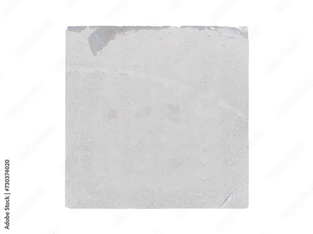 Sticker mockup texture paper glued on street. Template adhesive symbols ...