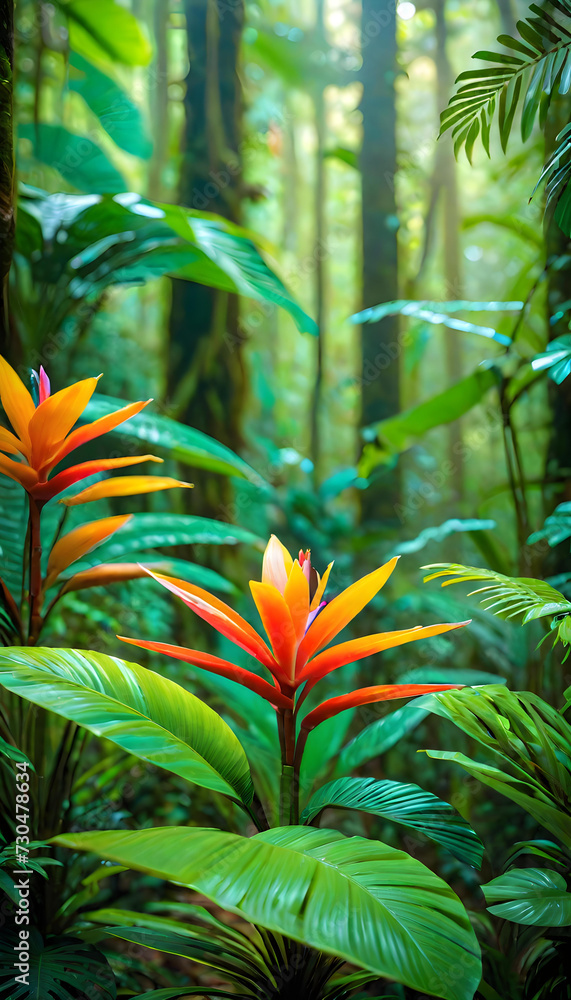 Tropical Rainforest. Jungle. Greenery. Lush. Biodiverse. Nature ...