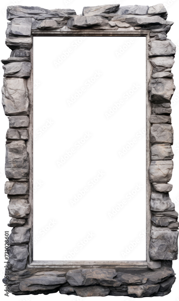 Stone Frame Isolated Element on Transparent Background - PNG Overlay ...