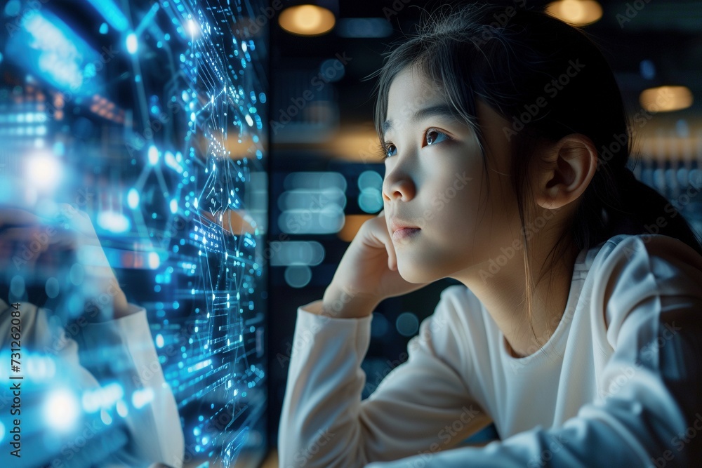 perspective on education's evolution, spotlighting AI-driven personalized learning initiatives ...