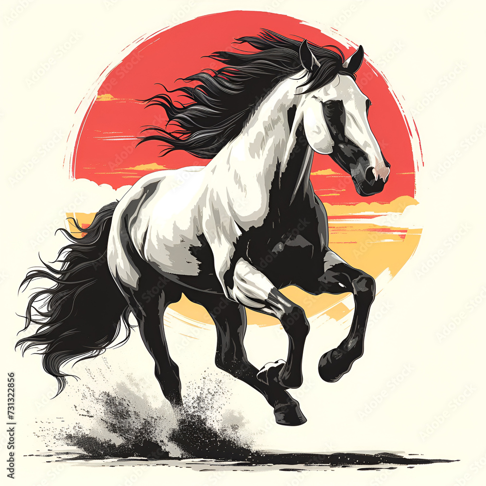 Horse Clipart, Horse Watercolor, Animal Clipart, Cute Horse, Commercial ...