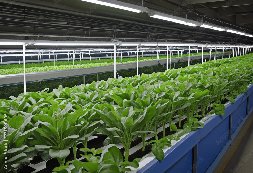 plant factory system diagram, vegetable plant, closed growing system ...