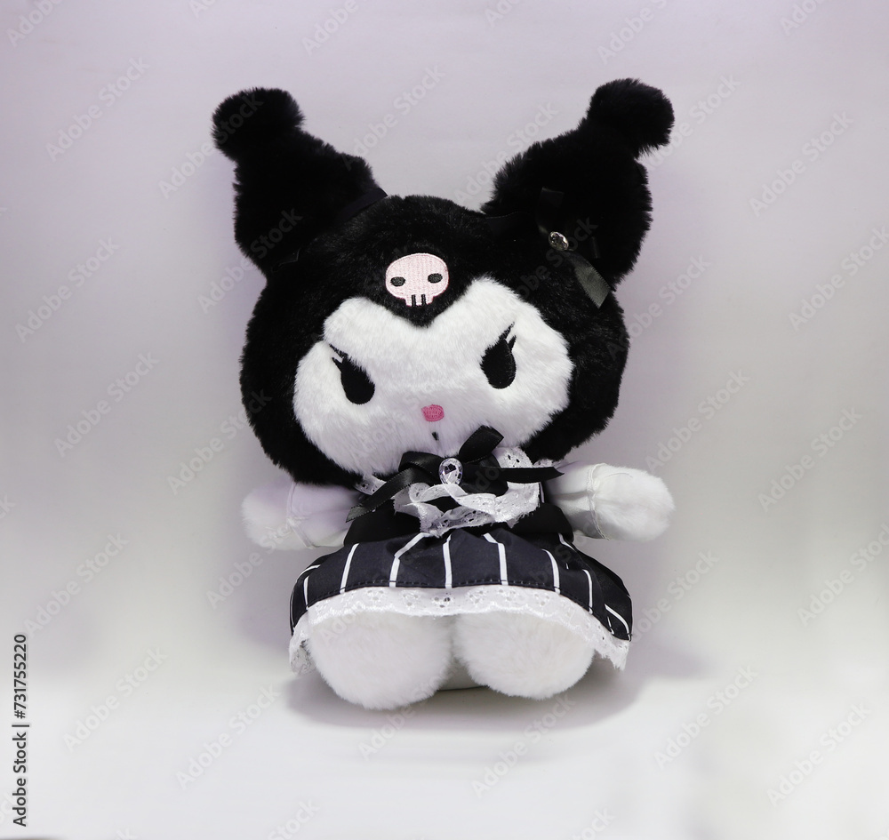 Plush toy for children of the character Kuromi from the Hello Kitty ...