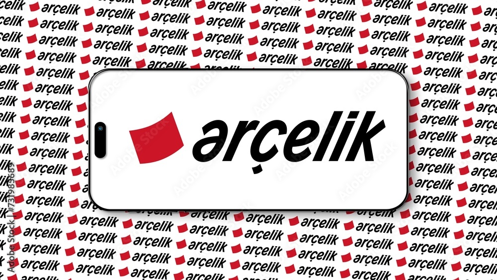 Istanbul, Turkey - 7 February 2024: Arcelik brand logo on smartphone ...