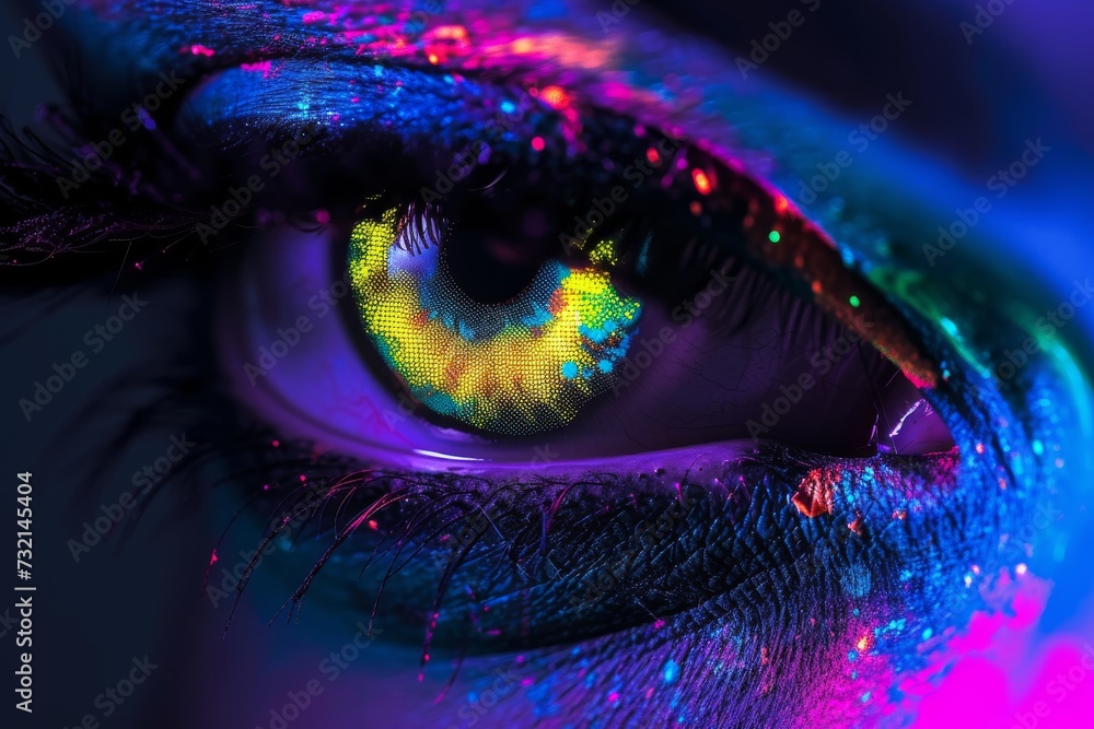 Human Eye lasik myth. Eye color vision deficiency adaptation optic ...