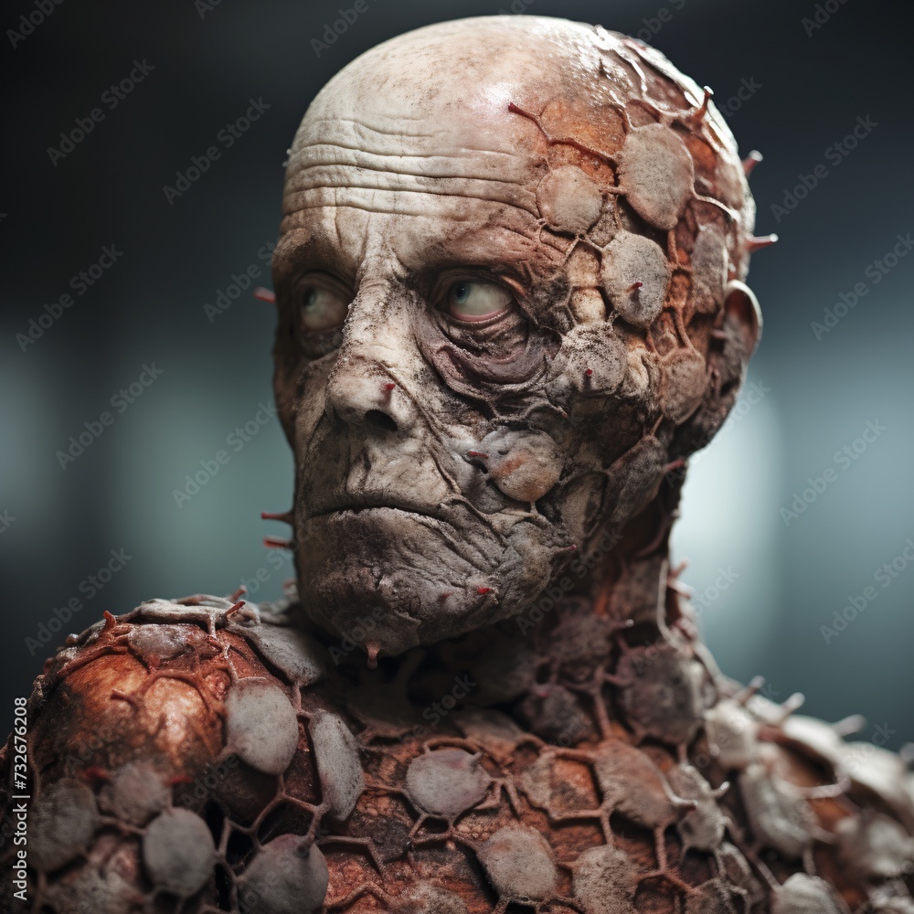 zombie skin disease spreads rapidly,leaving its victims with a pallid ...